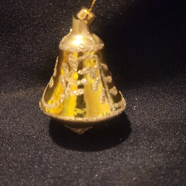 Glass Bell Ornament - Etsy