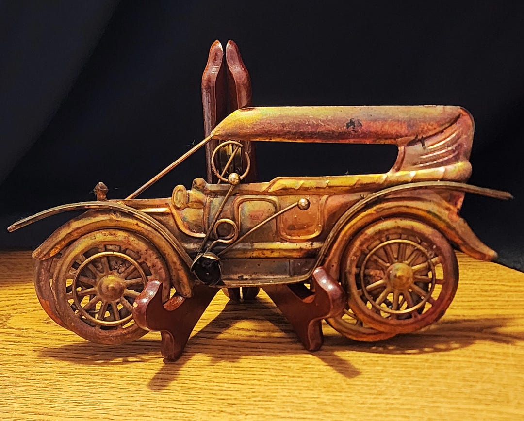 Vintage Japanese Tin Car Wall Hang 1970's - Etsy