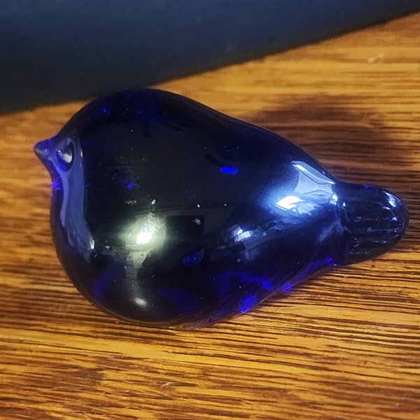 Cobalt Blue Bird - Etsy