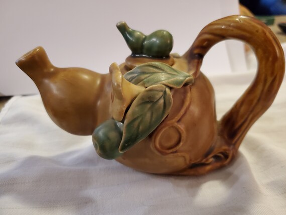 Vintage Unique Artist Made Tea Pot - Etsy