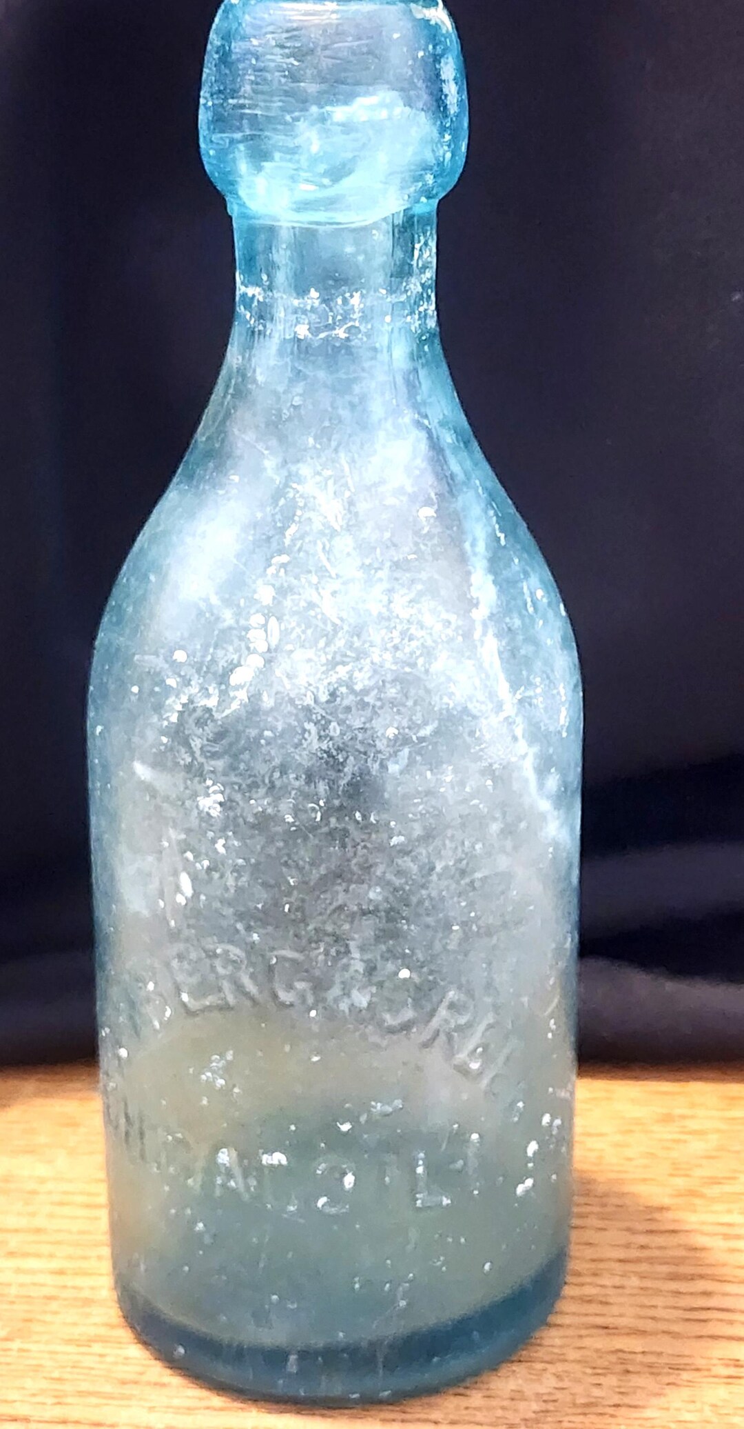 Vintage 1890's Amberg & Green Chicago IL Soda Bottle - Etsy