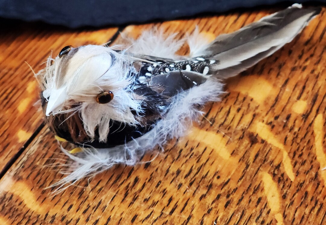 Vintage Fake Bird With Wire for Decoration Use - Etsy