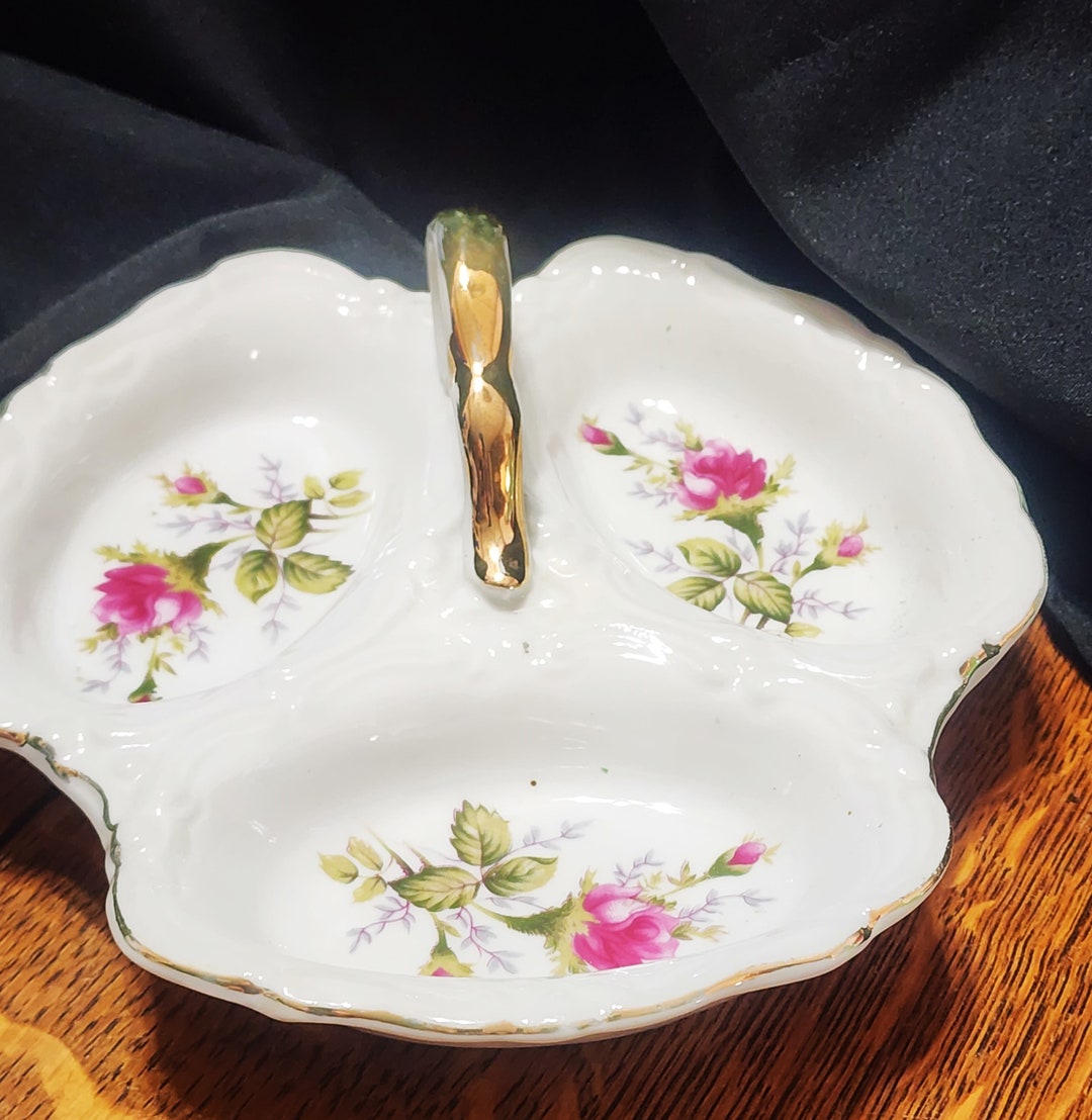 Vintage Japanese Three Section Serving Tray - Beautiful! - Etsy
