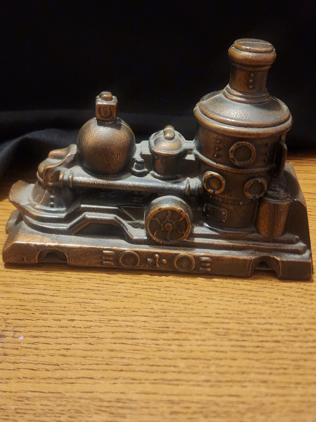 Vintage Coin Bank Locomotive - Etsy