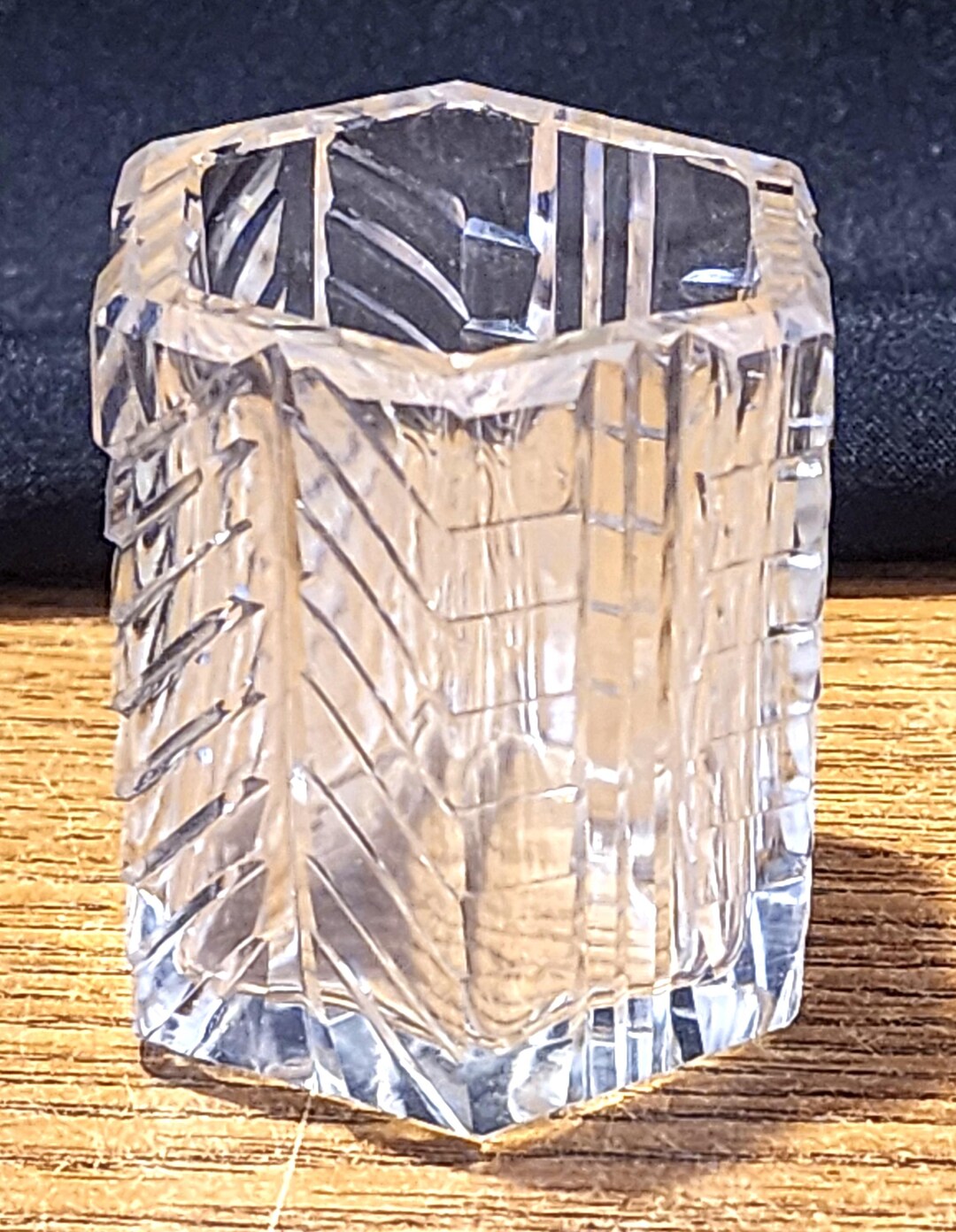 Vintage Hexagon Shaped Toothpick Holder - Etsy