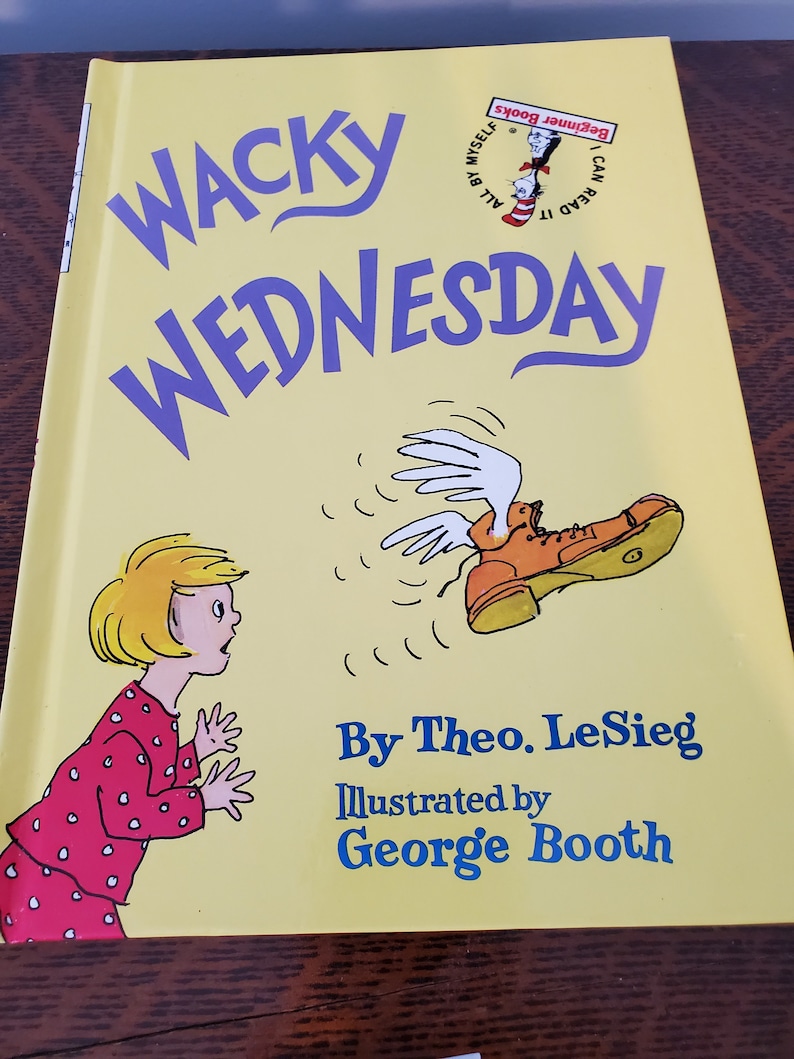 Vintage Dr. Seuss Wacky Wednesday 1974 - Etsy