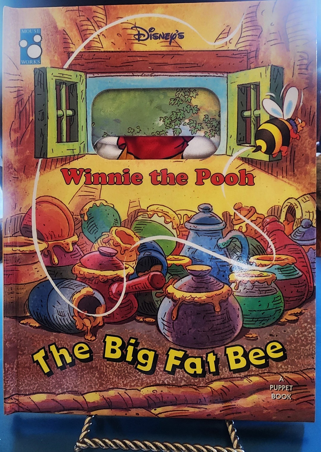Vintage 1994 Winnie the Pooh the Big Fat Bee - Etsy