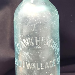 Vintage 1900's Frank Higgins Chicago IL Soda Bottle - Etsy