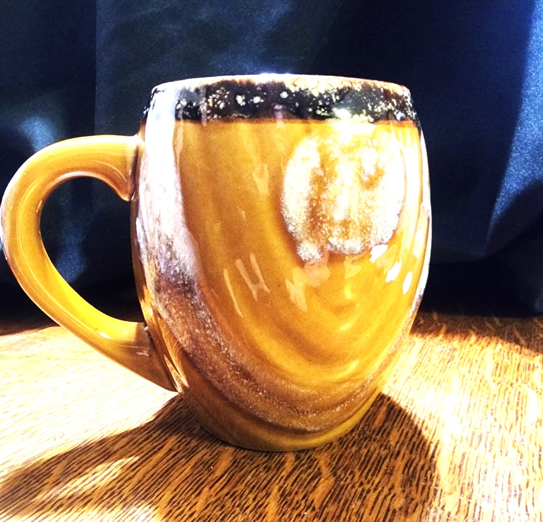 Vintage Drip Style Mug Lake Geneva Wisconsin - Etsy