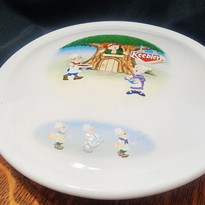 Vintage Keebler Ready Crust Ceramic Pie Plate With Lid - White With ...