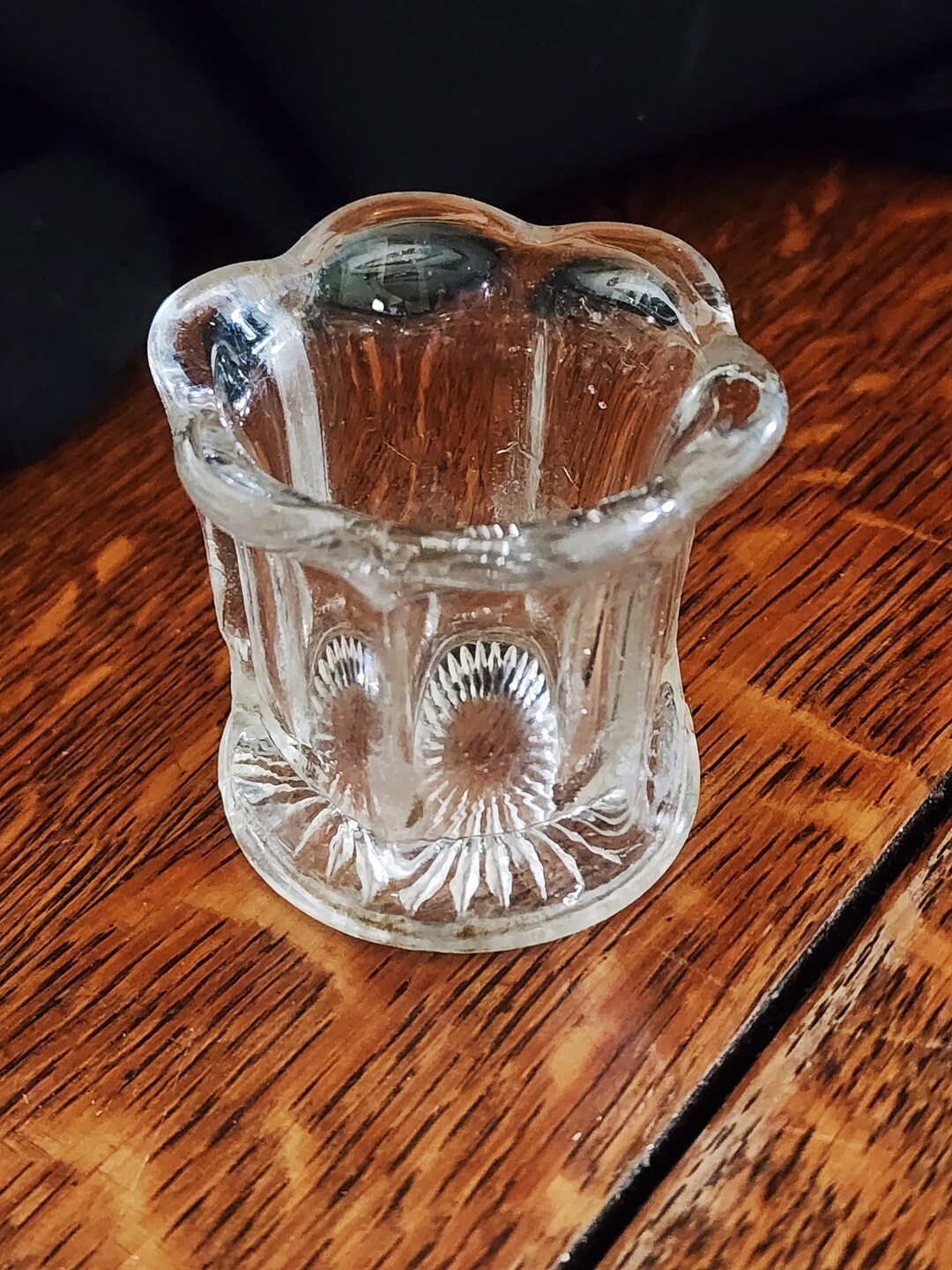 Vintage Clear Toothpick Holder - Etsy