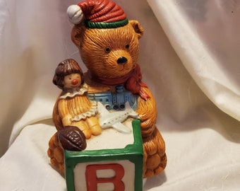 Teddy Bear Music Box - Etsy