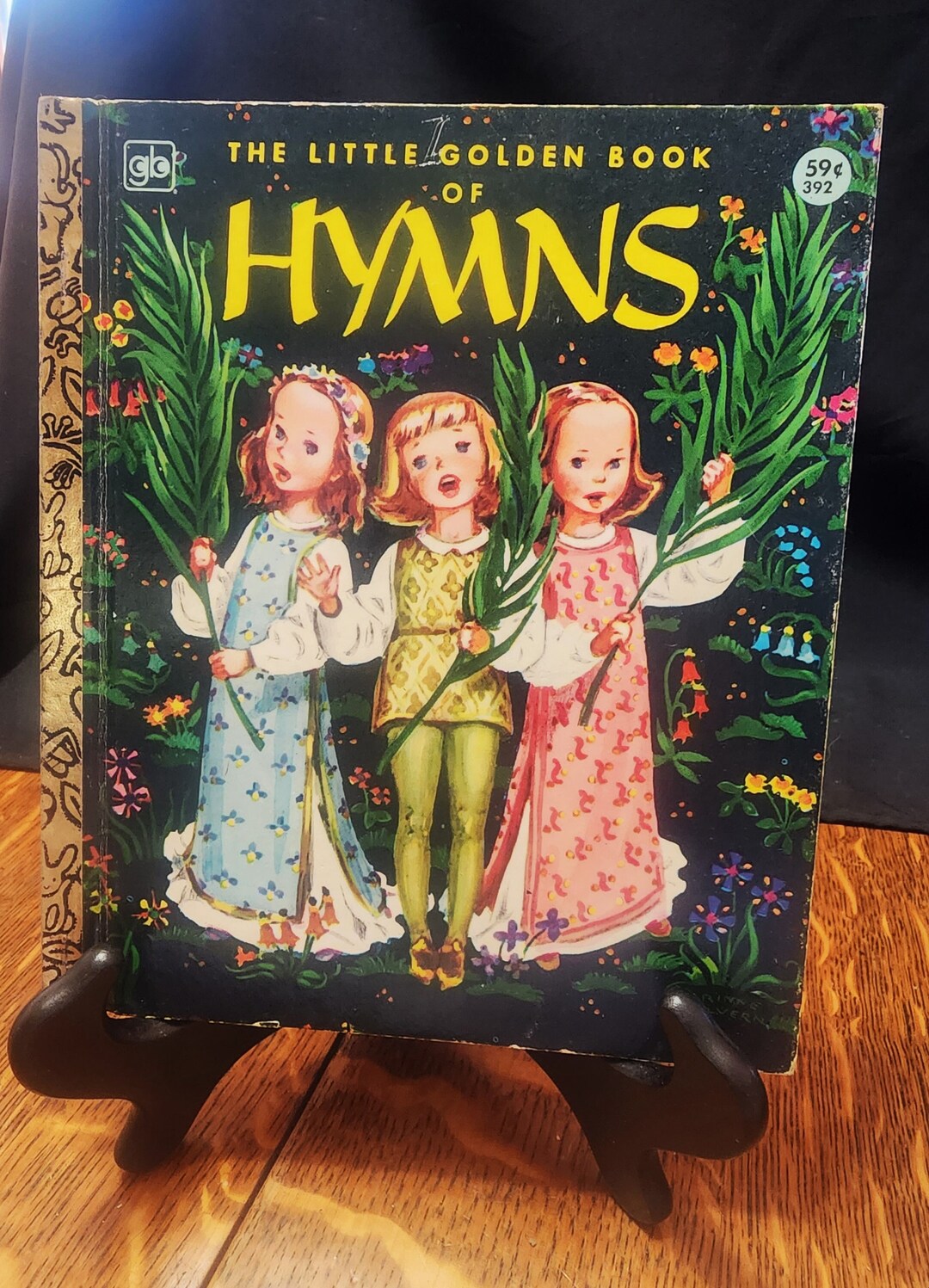 Vintage Little Golden Book of Hymns - Etsy