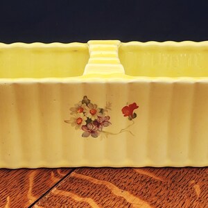 Vintage Marco Pottery Planter Yellow - Etsy