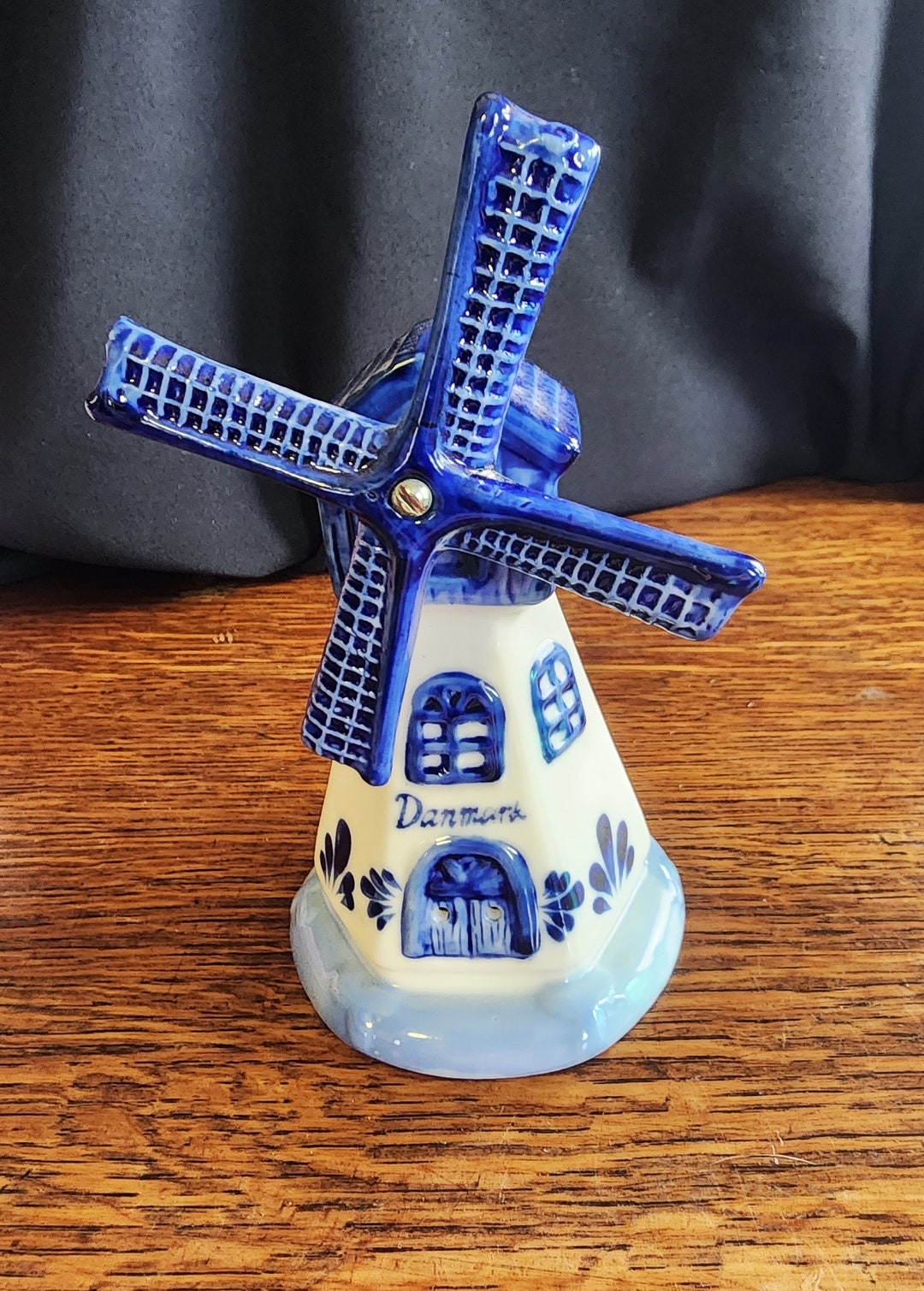Vintage Delft Hand Painted Porcelain Windmill Beautiful - Etsy