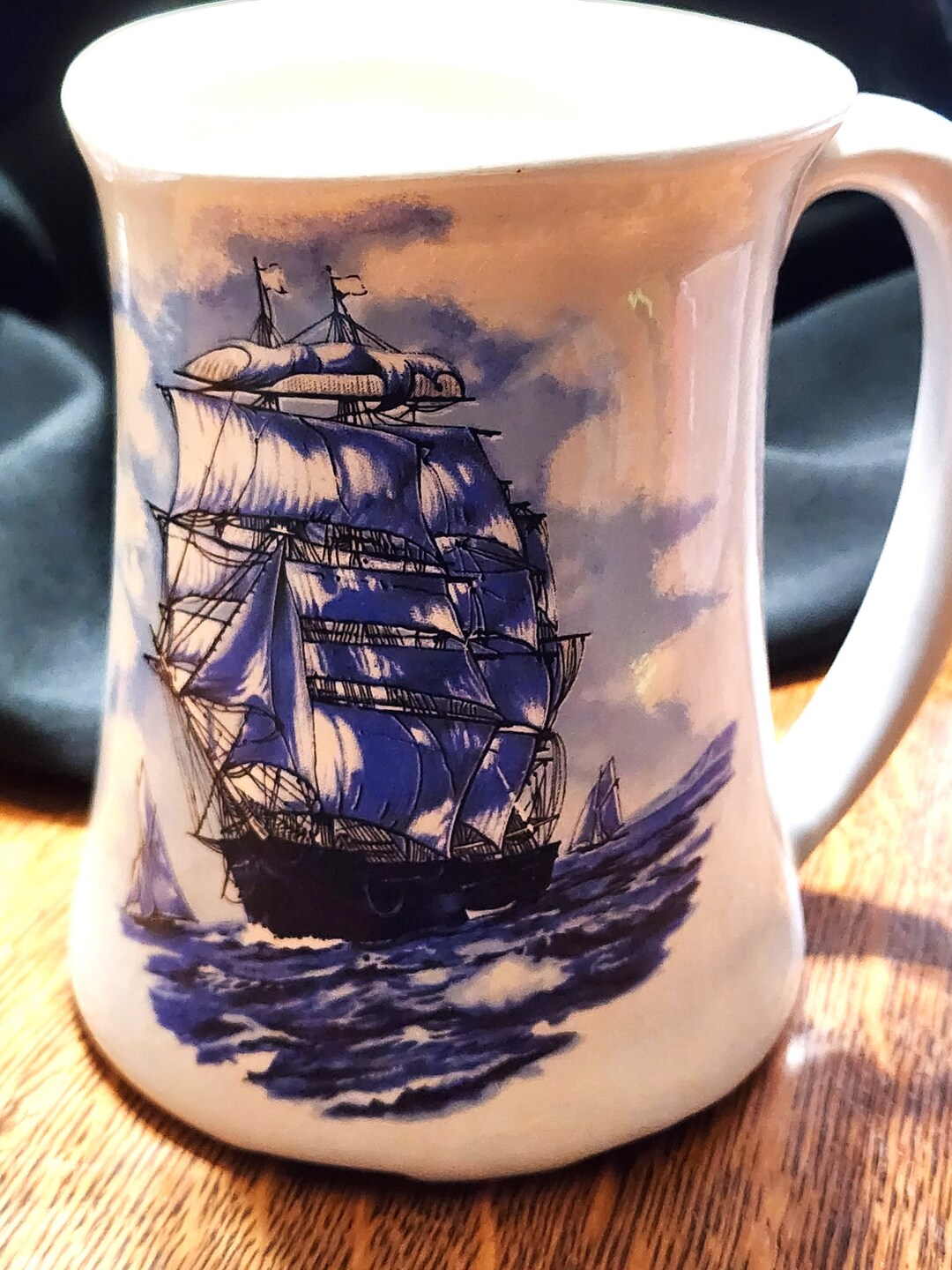 Vintage Porcelain Mug/stein Artist Made & Painted Signed Deni 1975 - Etsy