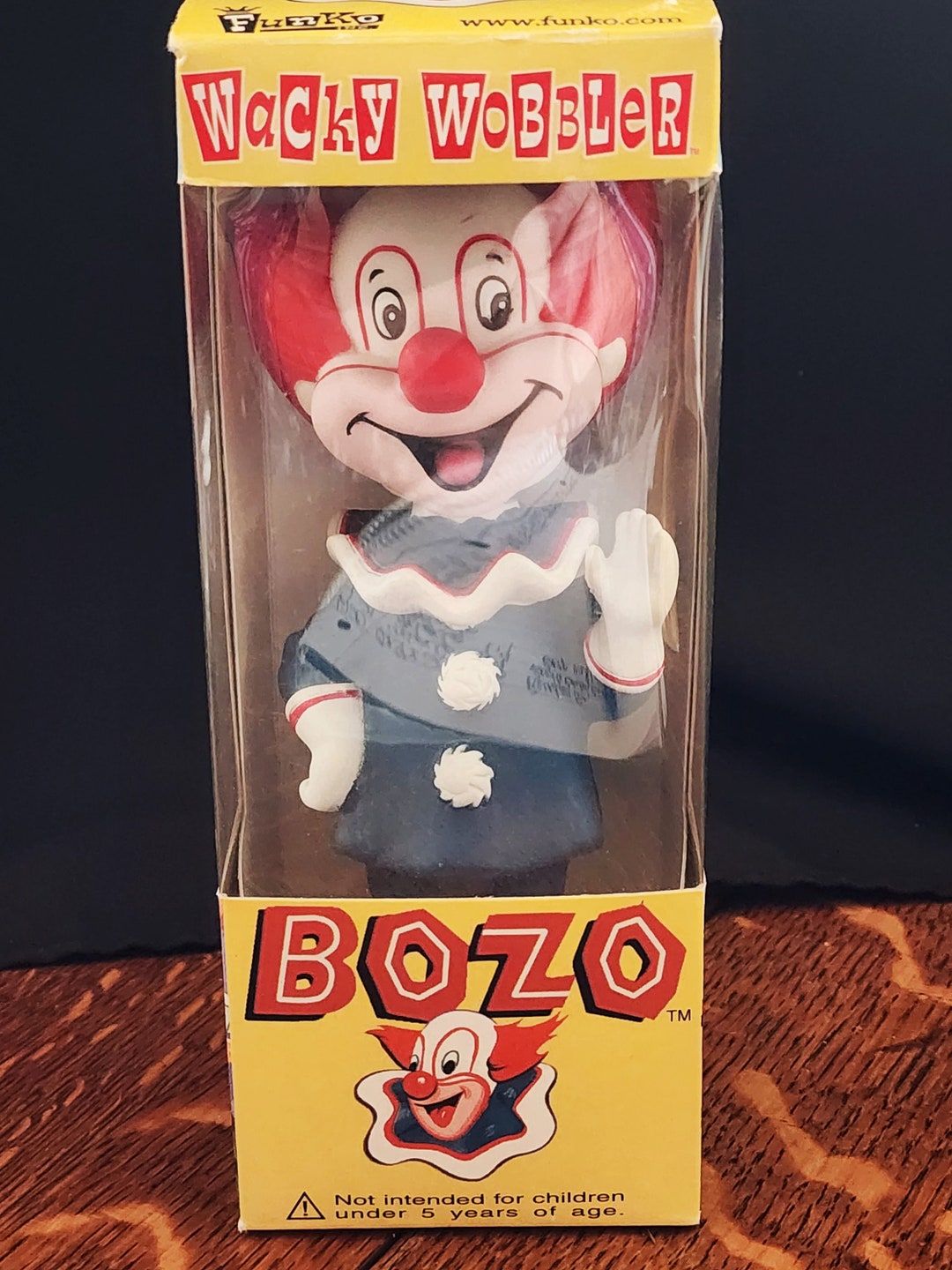 Vintage Bozo the Clown Wobbler 2001 - Etsy