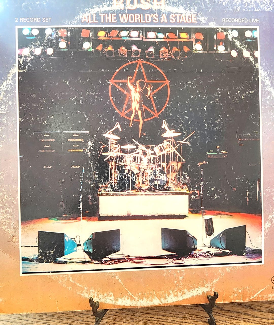 Vintage Rush - All the World's a Stage - Vinyl Record - Etsy