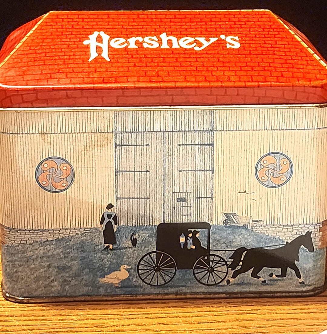 Vintage Hershey's Chocolate Powder Tin Can - Etsy