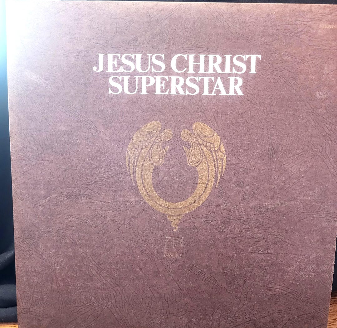 Vintage Vinyl Record LP - Jesus Christ Superstar - the Musical - Etsy
