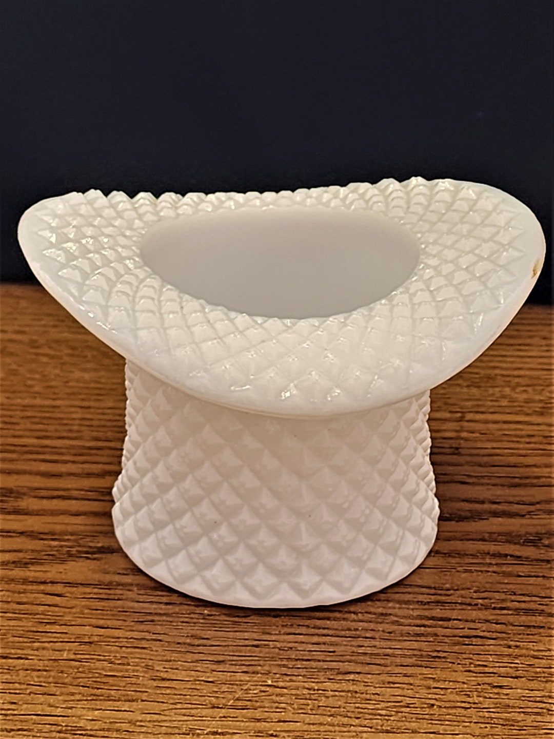 Vintage Westmoreland Milk Glass Hat - Etsy