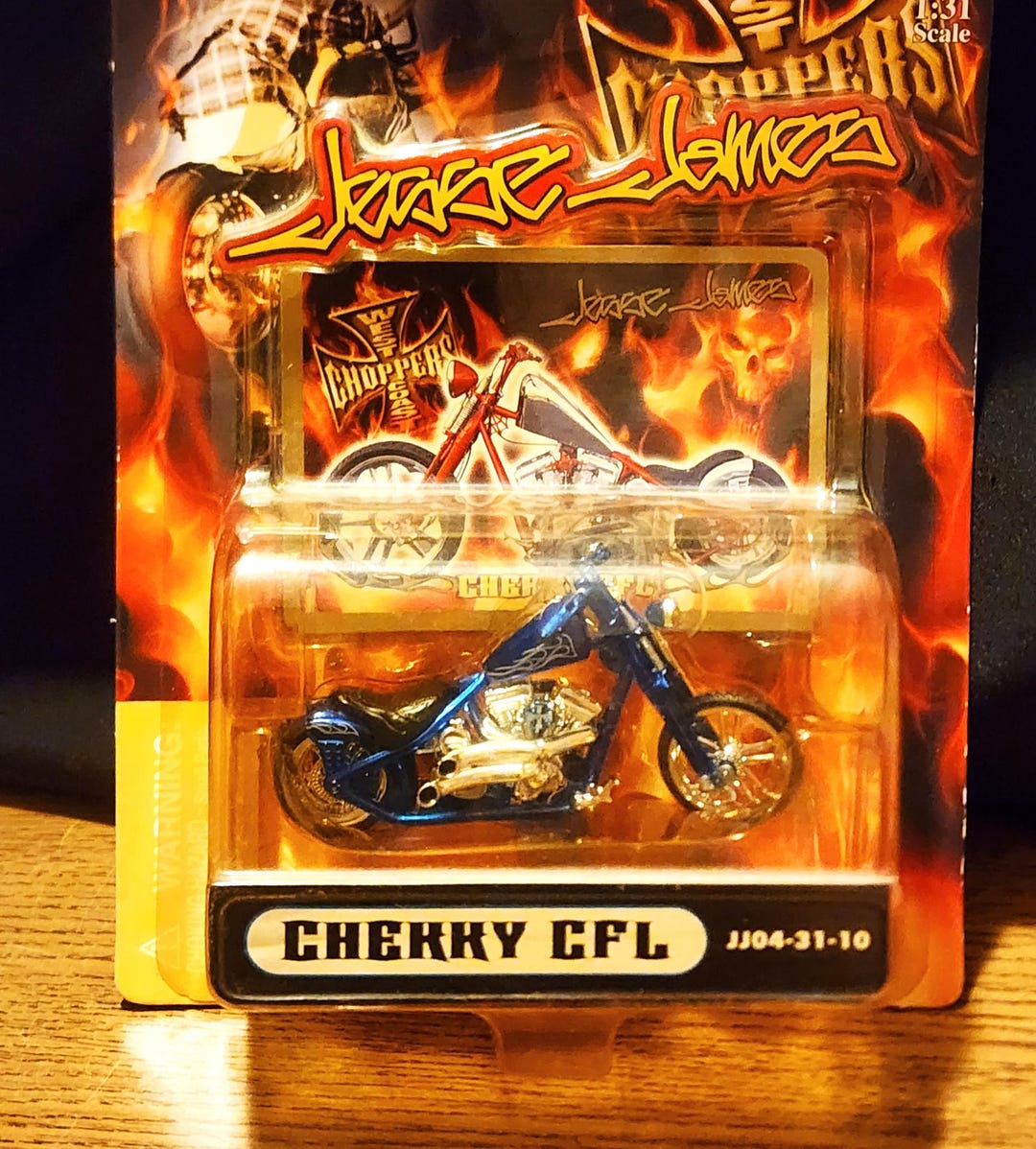 Vintage Jesse James Cherry CFL Motorcycle Custom in Original Box - Etsy