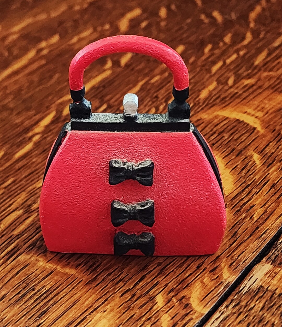 Vintage 1999 My Treasure Miniature Red Purse - Etsy