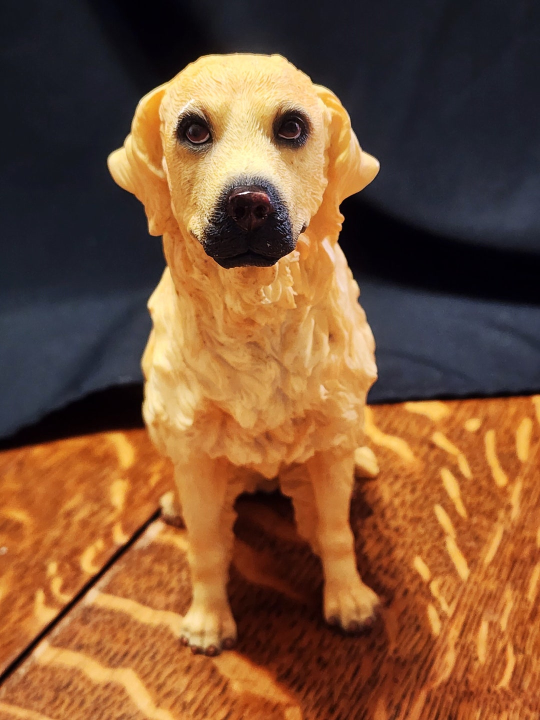 Vintage Resin Labrador Retriever Figure - Etsy