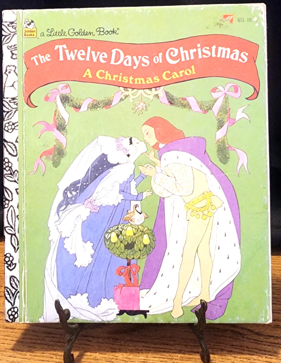 Vintage 1992 the Twelve Days of Christmas - Little Golden Book Children ...