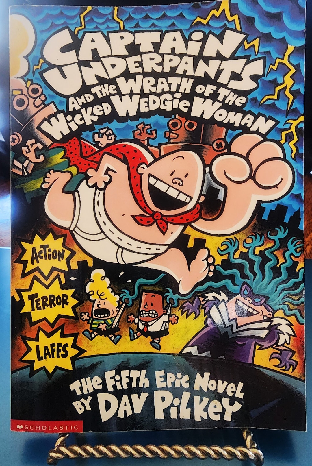 Vintage Captain Underpants the Wrath of the Wicked Wegie Womasn - Etsy