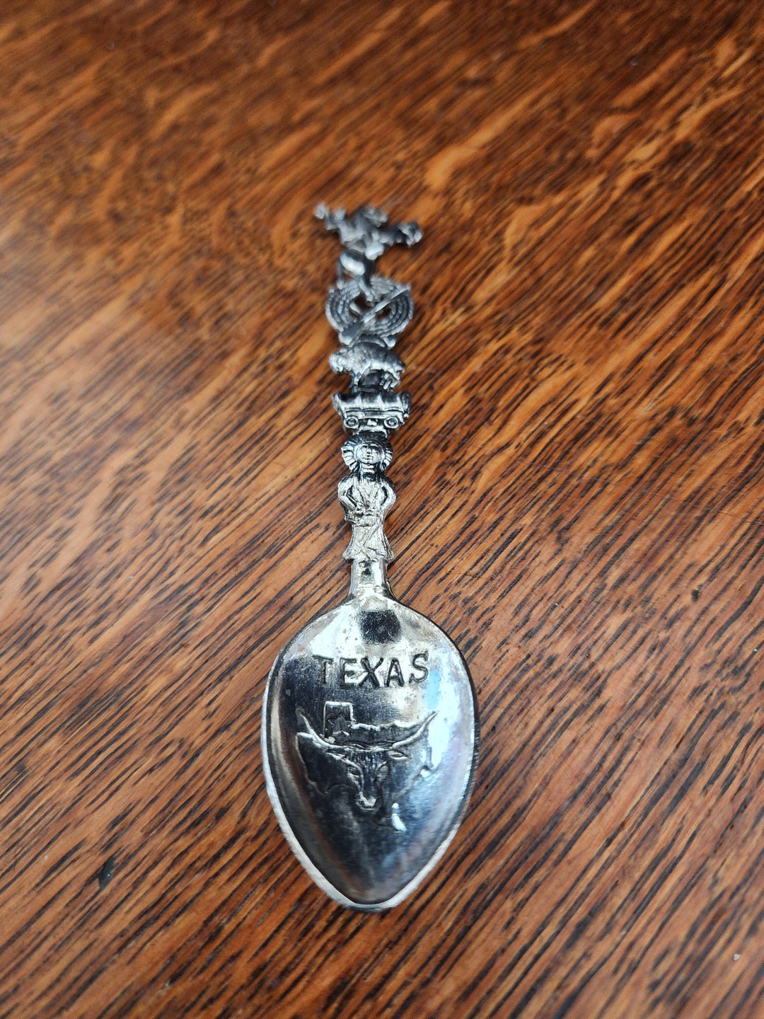 Vintage Japanese Totem Pole Silver Plate Texas Souvenir Spoon - Etsy