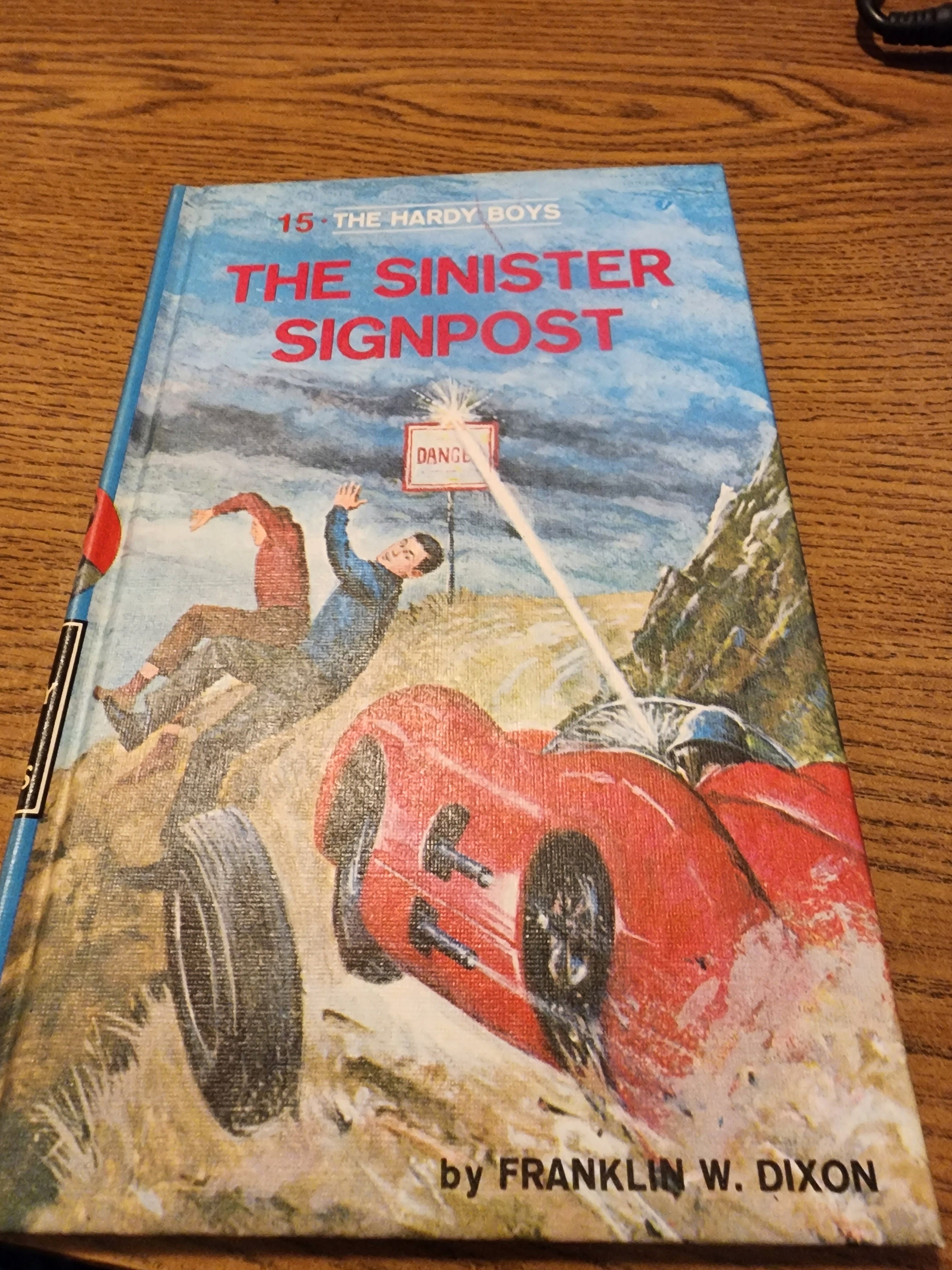 Vintage Hardy Boys the Sinister Sign Post - Etsy