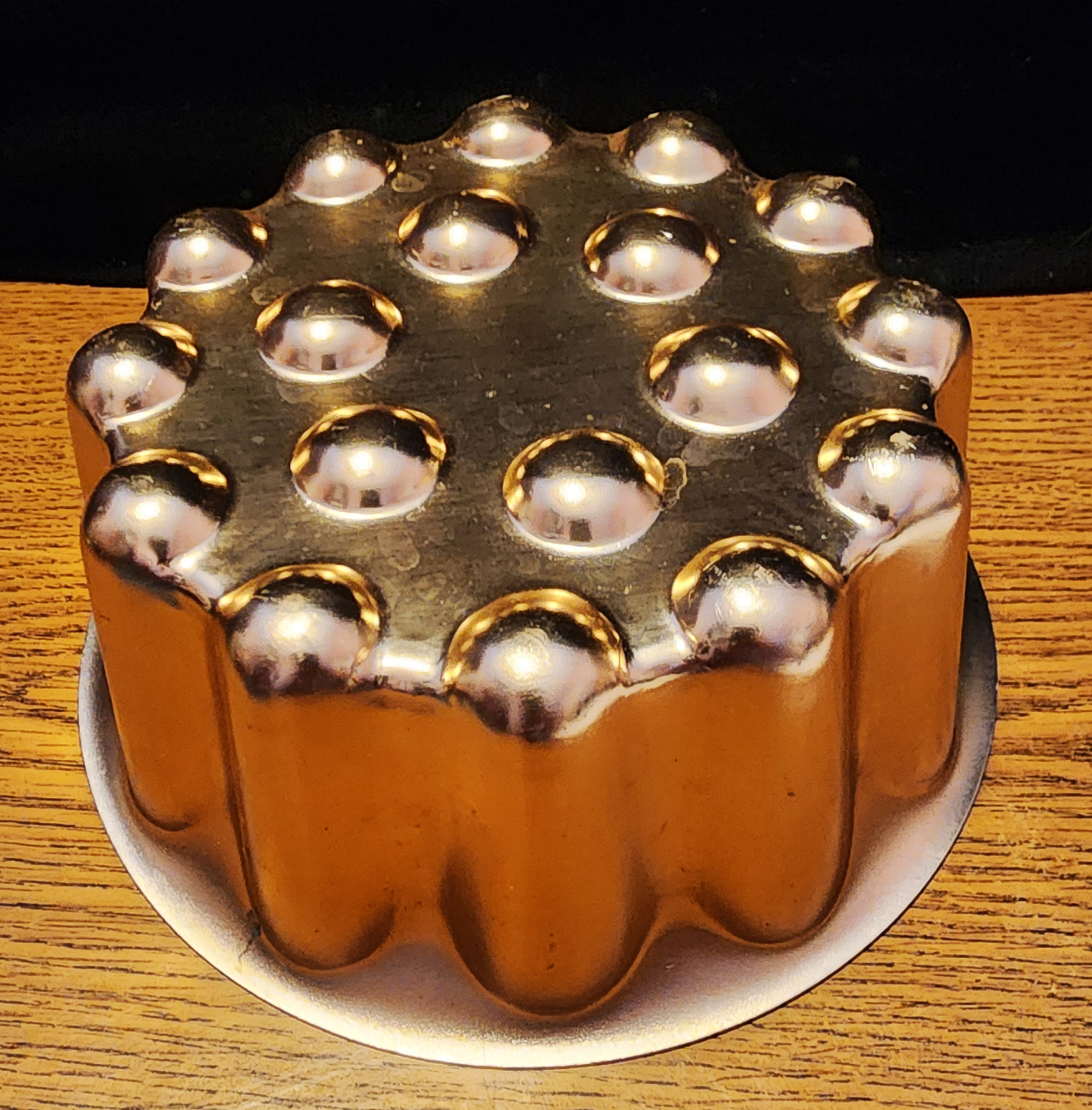 Vintage Copper Jello Mold - Etsy