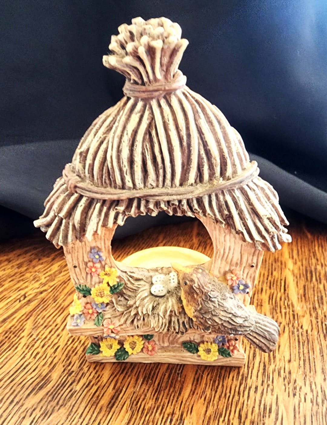 Vintage Ceramic House With Window for Candle Light - Etsy