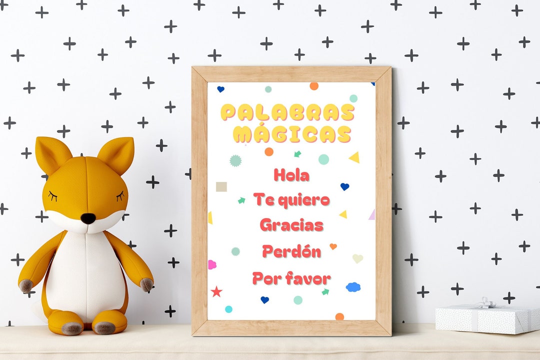 Magic Words Poster - Etsy