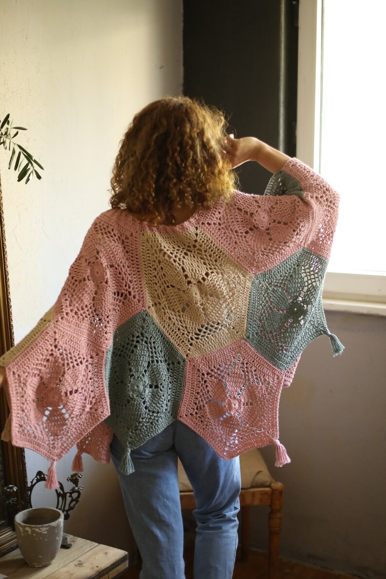 Crochet Poncho Pattern Knitting Recipe Easy Poncho Pattern - Etsy