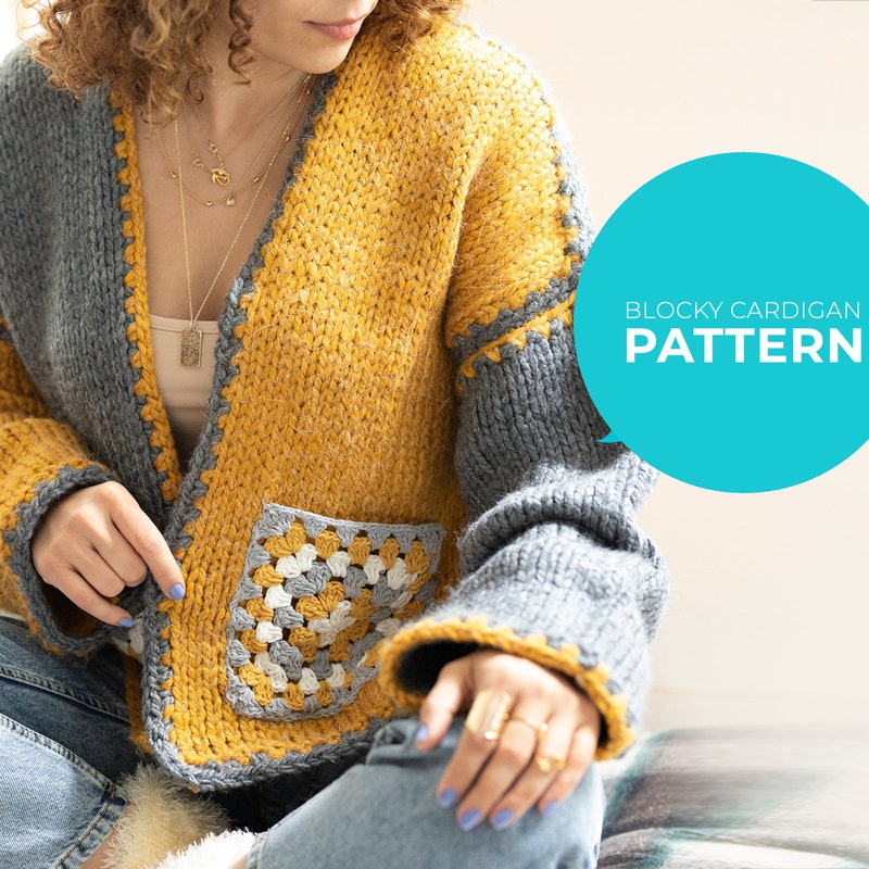 Color Block Sweater - Etsy