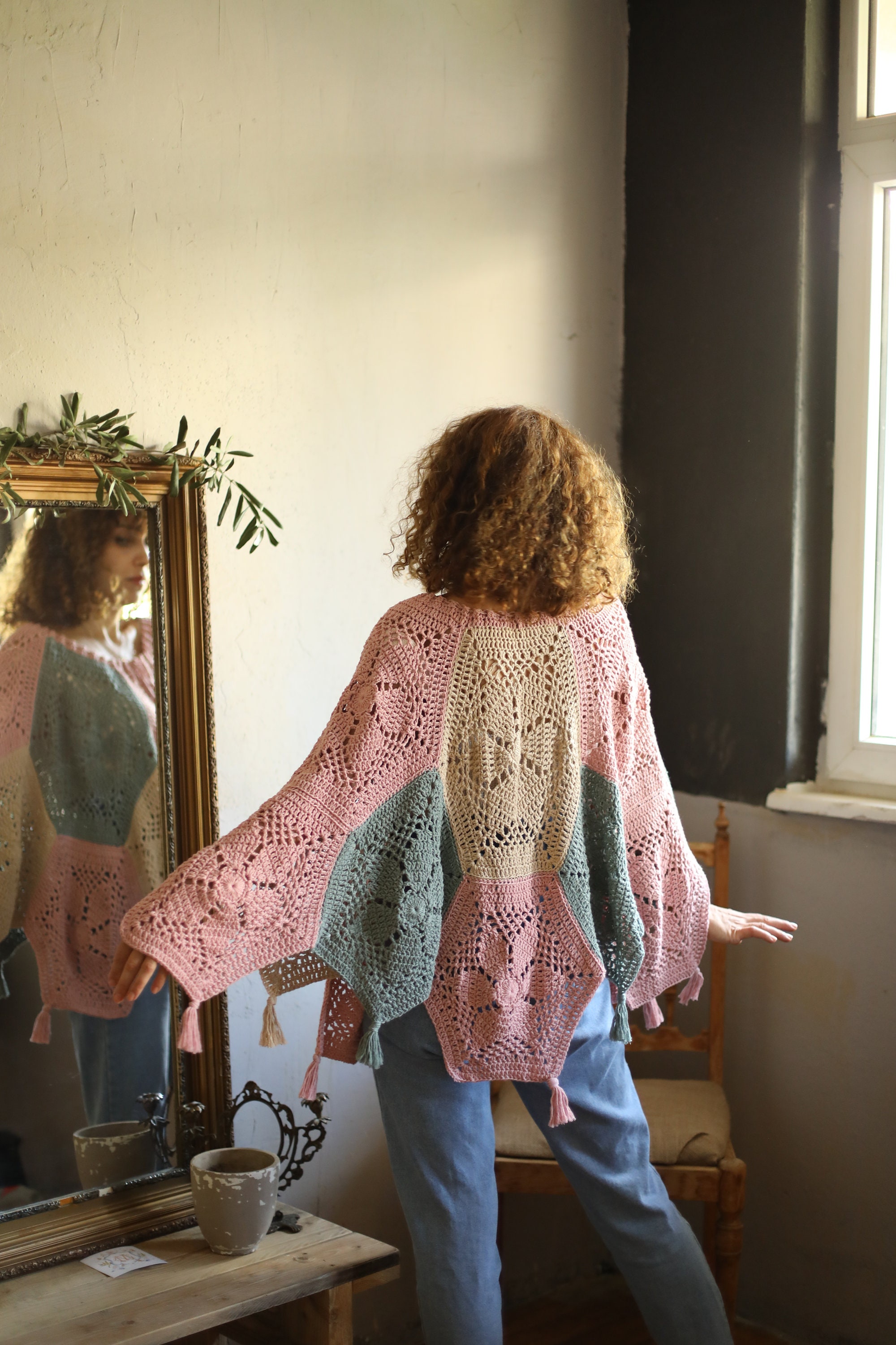 Crochet Poncho Pattern Knitting Recipe Easy Poncho Pattern - Etsy