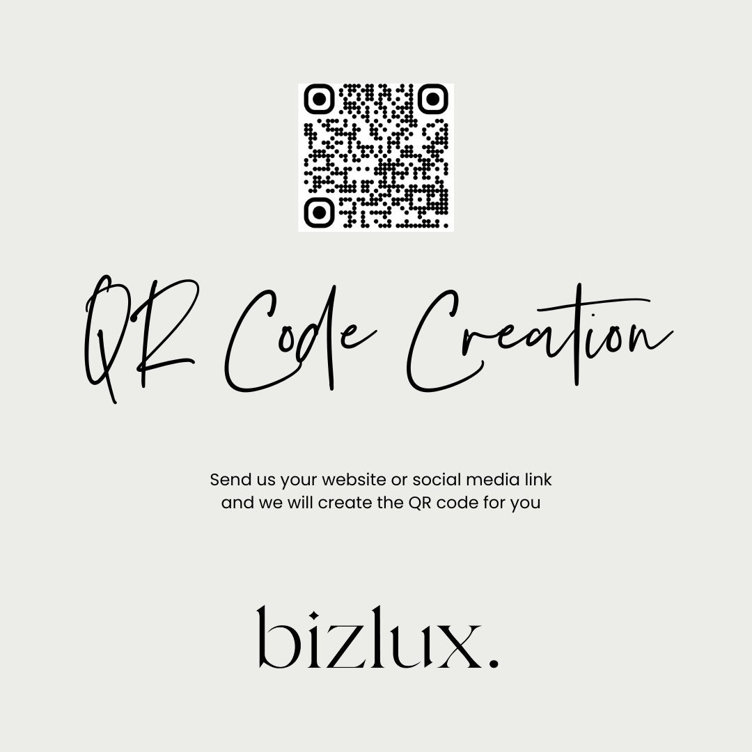 Qr Code Creation Bespoke Design Fee Etsy
