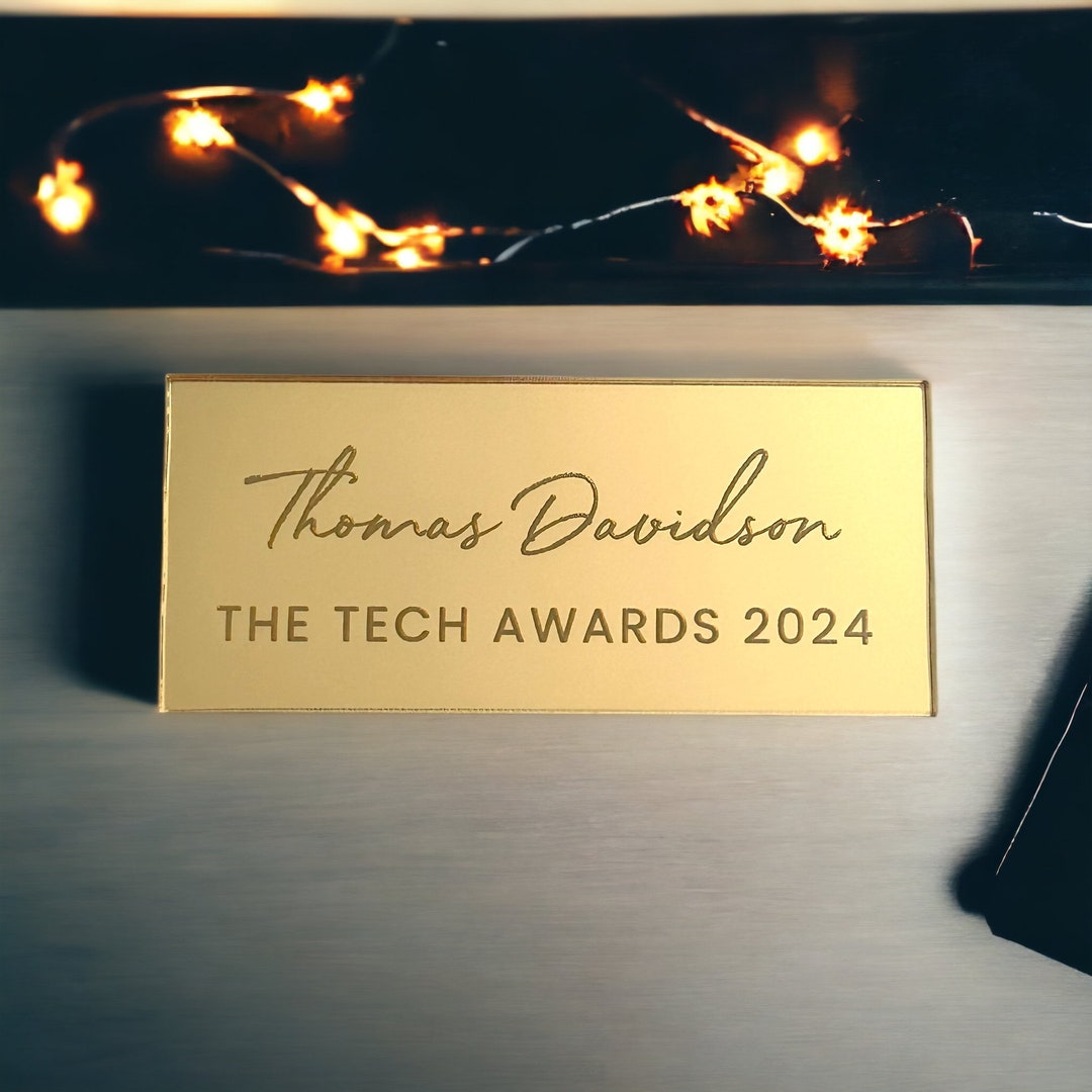 Business Awards Ceremony Personalised Place Names, Custom Engraved ...