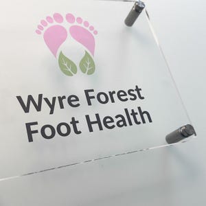 Custom Clear Acrylic Logo Sign, Personalised Business Sign, Acrylic ...