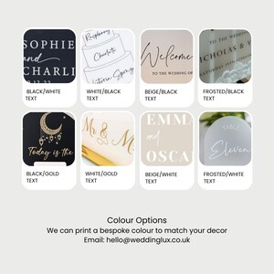 Custom Acrylic Business Sign, Brand Logo Bespoke Event Signs, Luxury ...