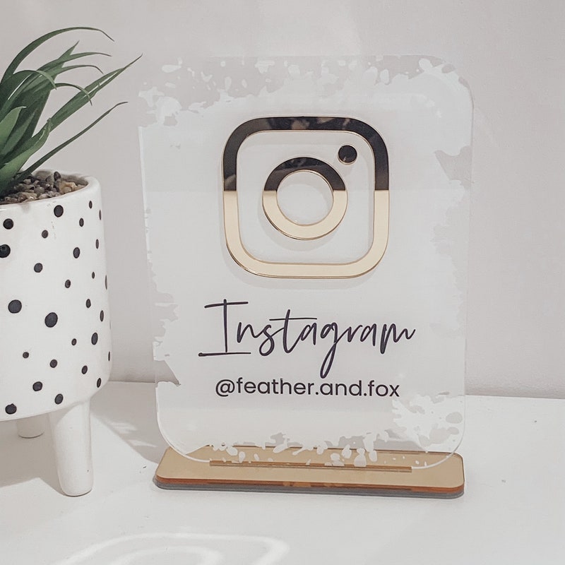 Instagram Sign - Etsy