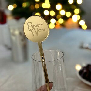 Custom Drinks Stirrers, Business Events Personalised Stirrers, Cocktail ...