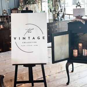 Custom Acrylic Business Sign, Brand Logo Bespoke Event Signs, Luxury ...