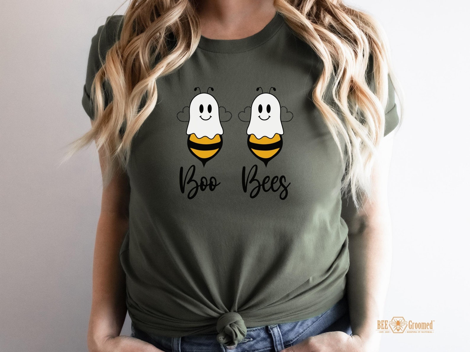Cute Halloween Shirt, Boo Bees Shirt, Spooky Season Shirt, Mom ...