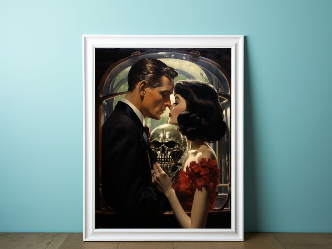 Pulp Art Digital Download - Retro Futurism Art | Retro Sci Fi Art ...