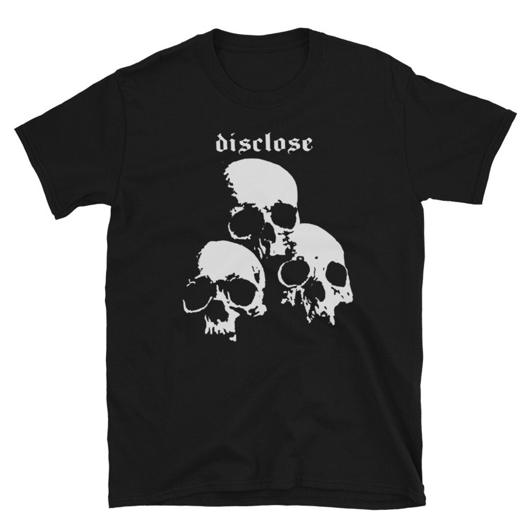 DISCLOSE - Skulls Shirt - Etsy