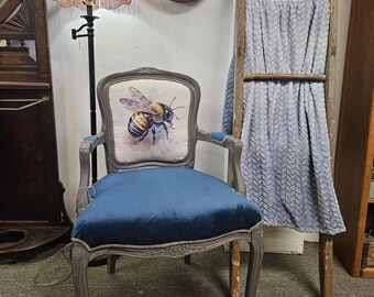 QUEEN BEE 3-D French Side Chair One of A Kind Honey Bee Office ...