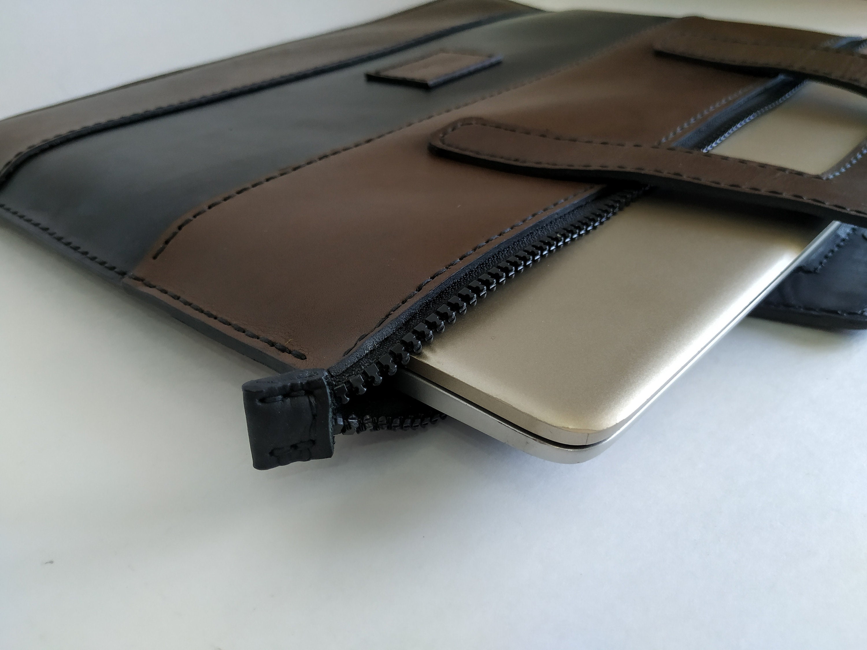 Handgemachte Ledertasche, Laptoptasche, Laptoptasche, Damen Ledertasche ...